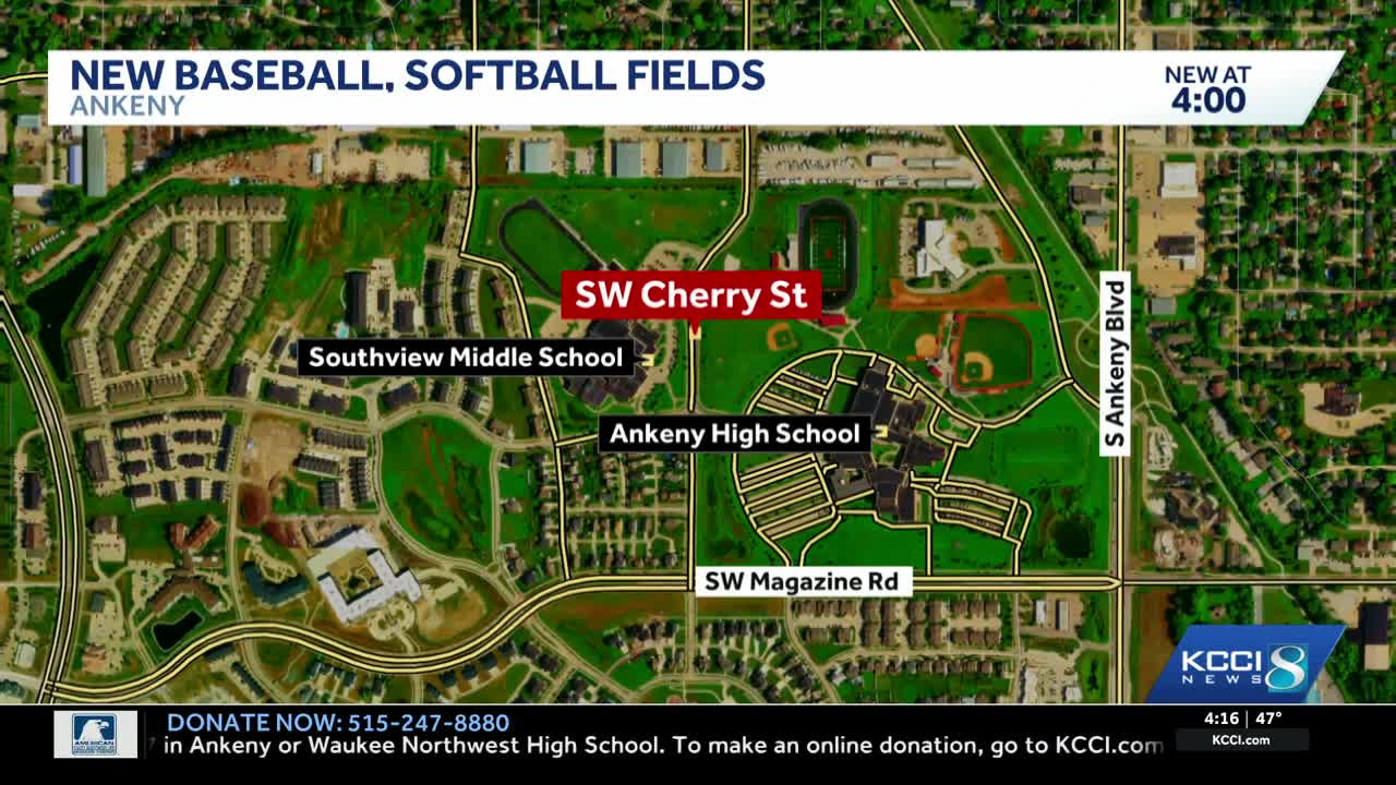 Ankeny school district to unveil plans for new sports fields in January