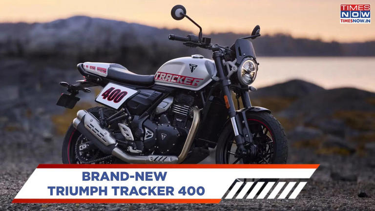 Triumph updates 400cc lineup with Tracker 400 and Thruxton 400 for 2026