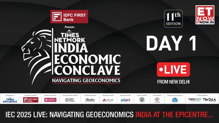 Watch IEC 2025 live: India Economic Enclave day 1 - Navigating ...