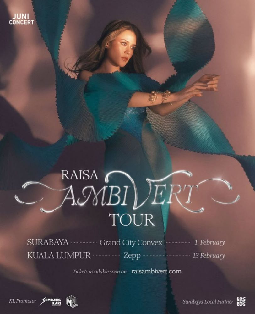 Baru resmi bercerai, Raisa langsung umumkan Ambivert tour ke Surabaya ...