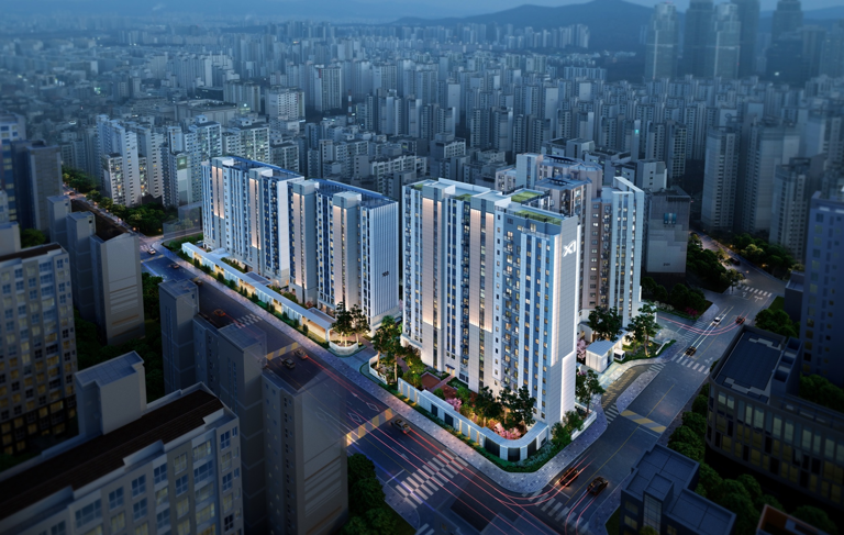 역삼센트럴자이 44가구에 2만1432명 청약…487대 1