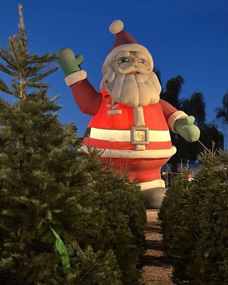 Thieves snatch 40-foot inflatable Santa from family-owned Christmas ...