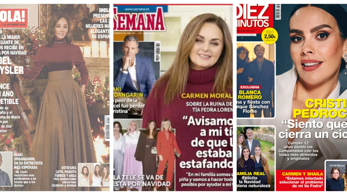 Estas son las portadas de las revistas del corazón: Isabel Preysler ...