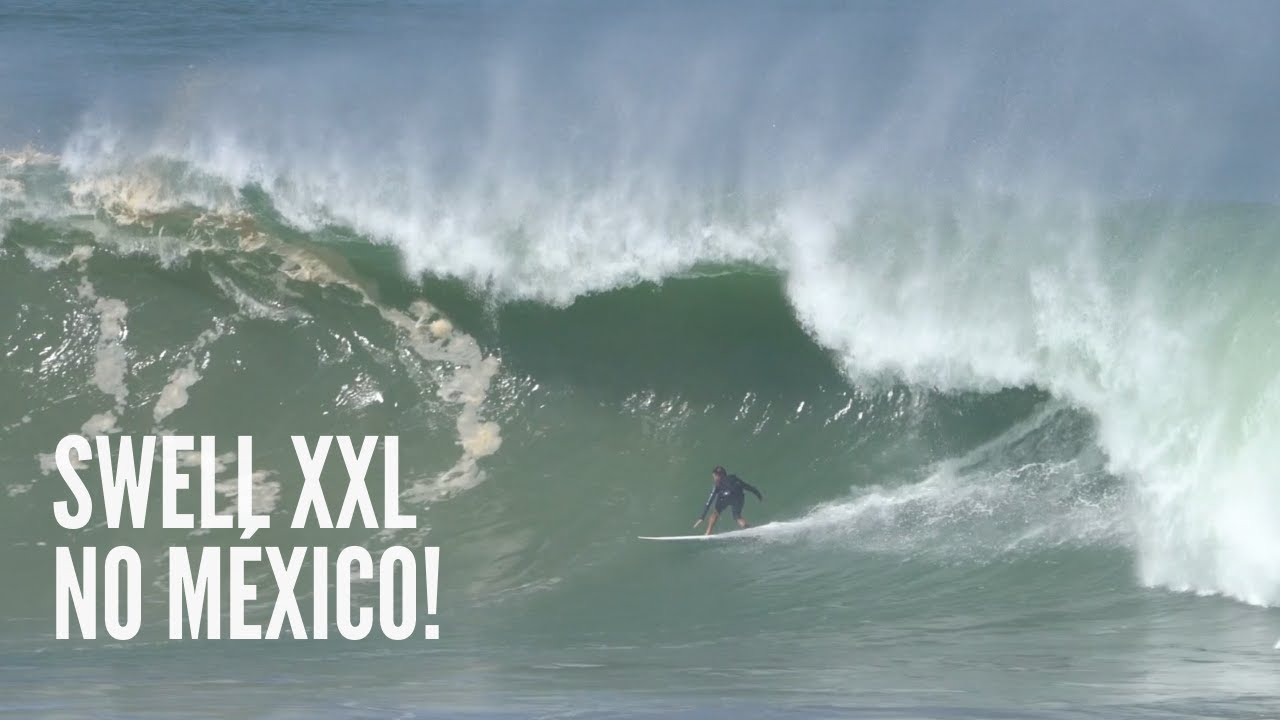 Swell gigante no México e treino para Huntington