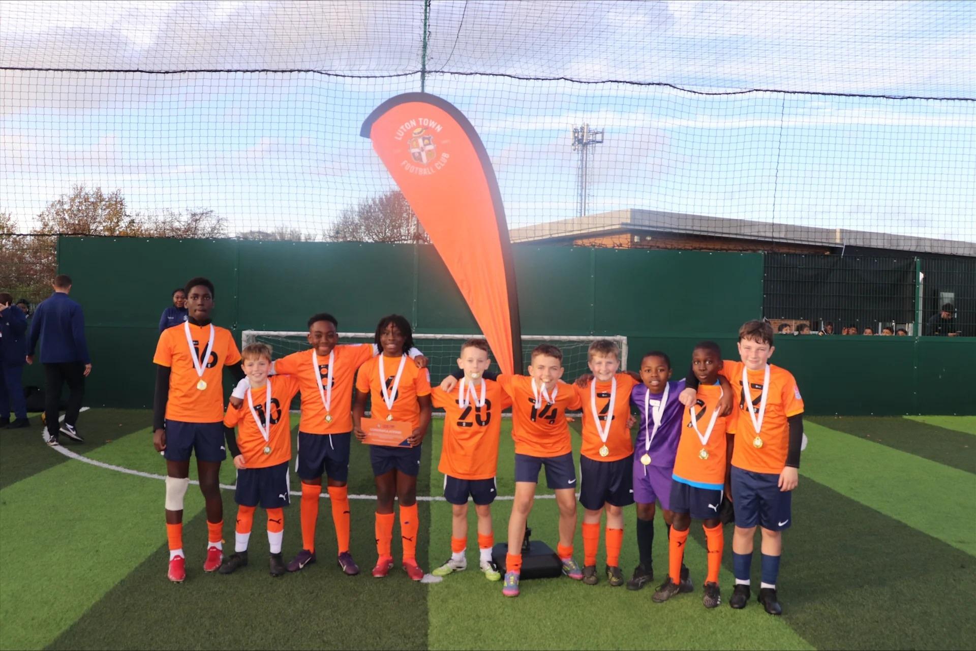 Four primary schools battle it out to represent Luton Town FC in area ...