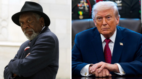 Morgan Freeman, contundente sobre Trump: "Es escoria, lo peor que le ha ...
