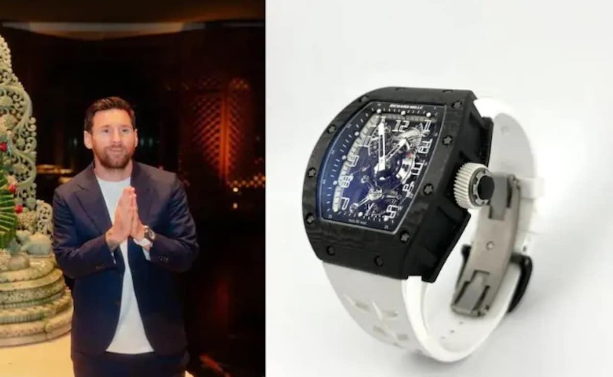 Why the Richard Mille luxury watch that Messi was gifted in India costs ...