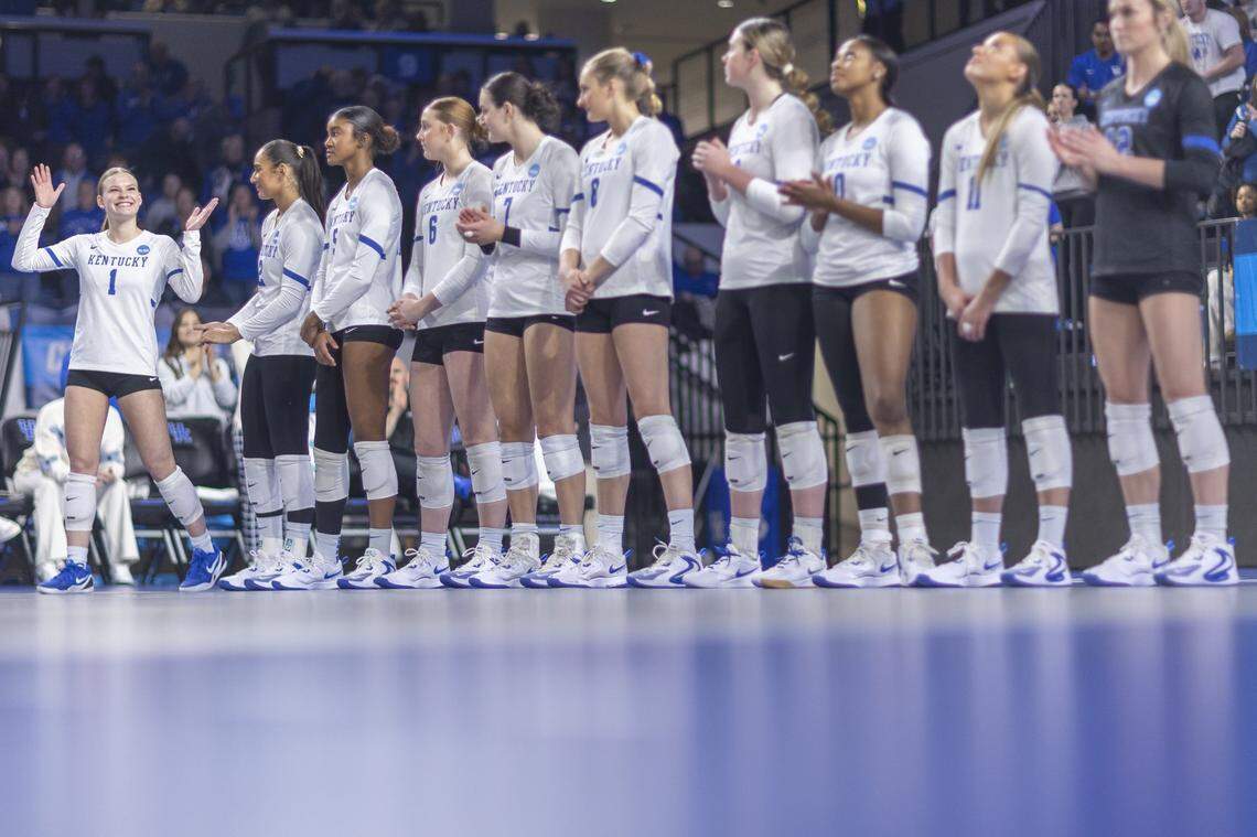 We're gonna follow you. UK volleyball gets a boost from Trinity Ward's ...