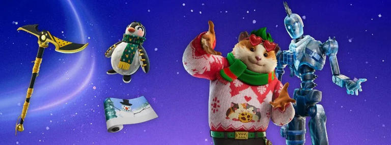 Fortnite's Winterfest 2025 is giving away free festive skins
