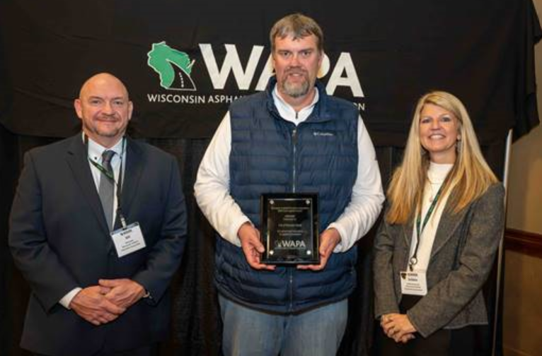 Wisconsin Rapids wins 2025 award for innovation in asphalt paving