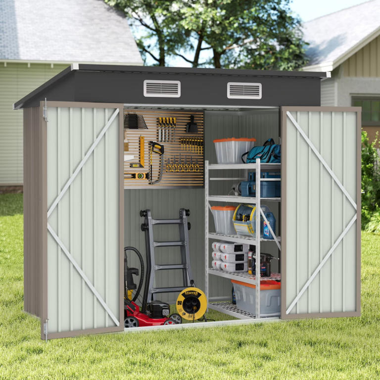 This 'sturdy' outdoor storage shed is on sale for just $133 at Walmart
