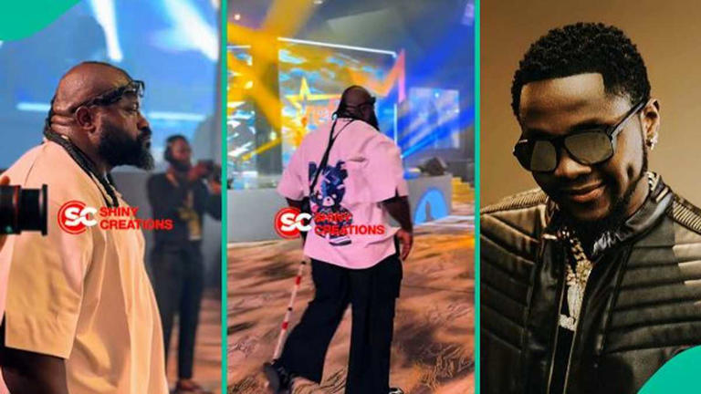 Watch trending video as Kizz Daniels' macho bouncer is spotted at film ...