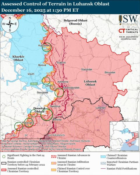 ISW: Both sides advance on Russia-Ukraine front line, fiercest fighting ...