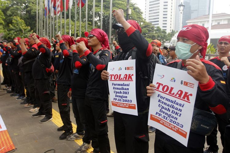 Puluhan ribu buruh kepung istana 29-30 Desember, tolak UMP DKI 2026