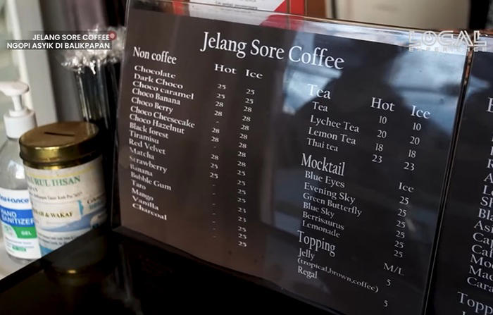 Itinerary ngopi sore di Jelang Sore Coffee Balikpapan Timur bujet Rp 35 ...