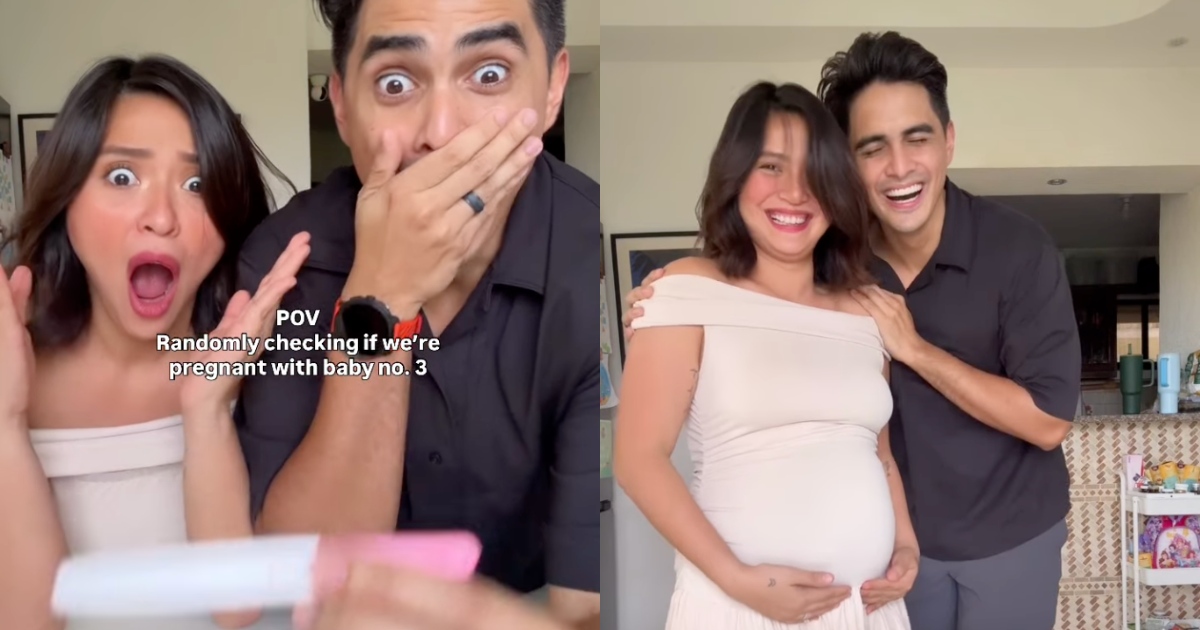 Joyce Pring, Juancho Trivino expecting third baby