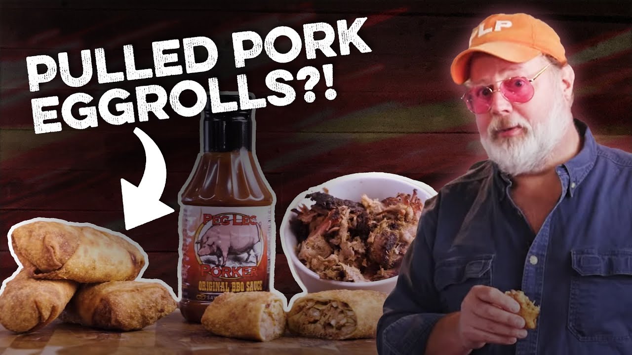 Try spring rolls with a southern twist using leftover pulled pork