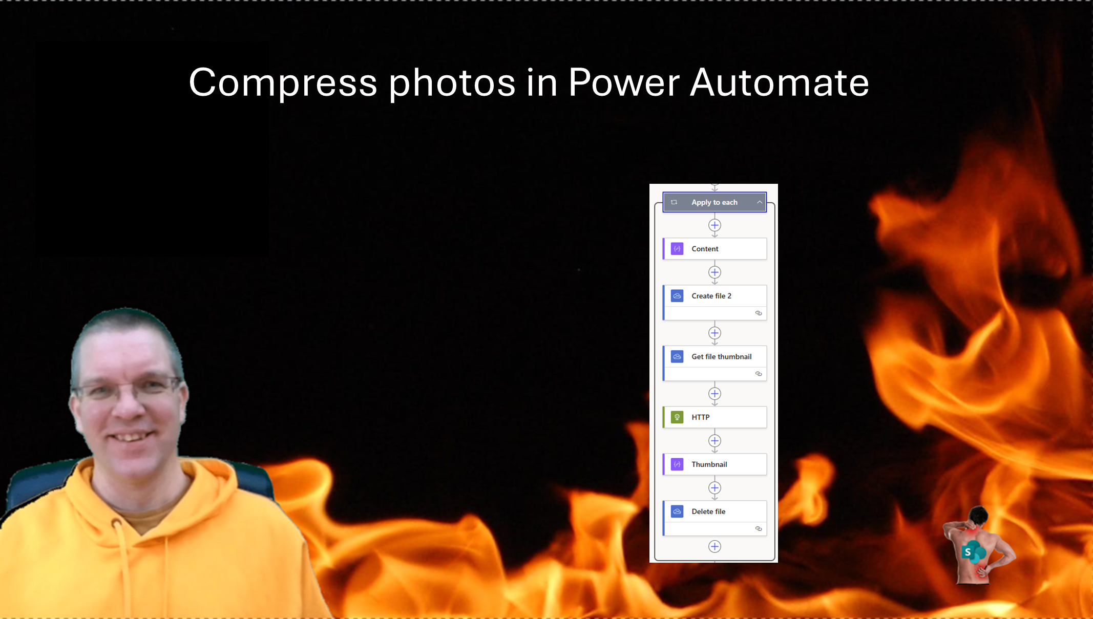 Compress photos in Power Automate