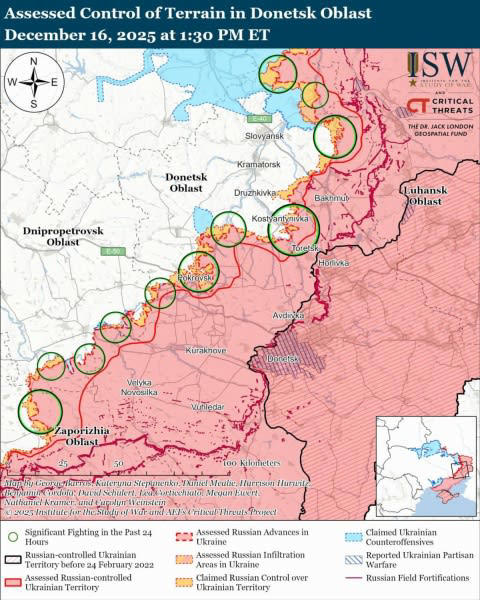 ISW: Both sides advance on Russia-Ukraine front line, fiercest fighting ...
