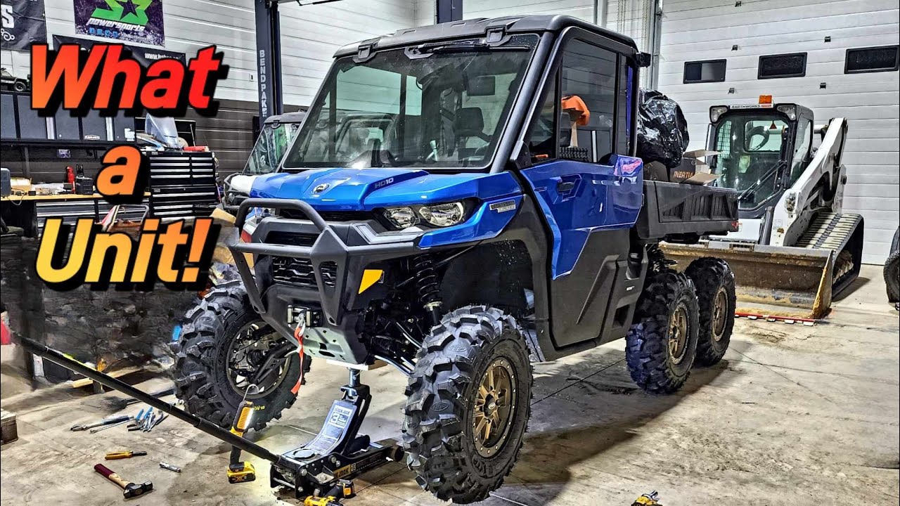 Building our new limited defender 6x6 and putting it straight to work