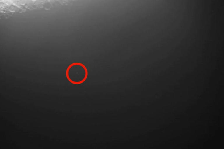 Watch: Rare video of lunar impact flash captured on video
