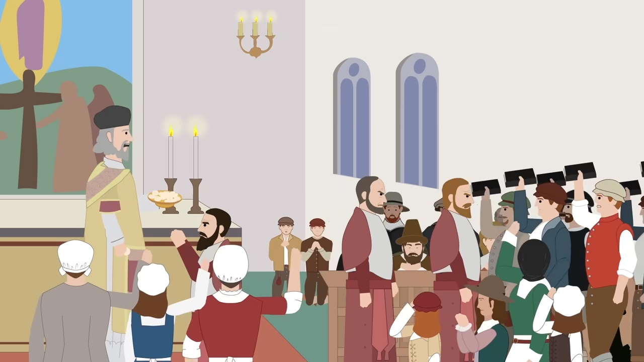 What life was like under Puritan control