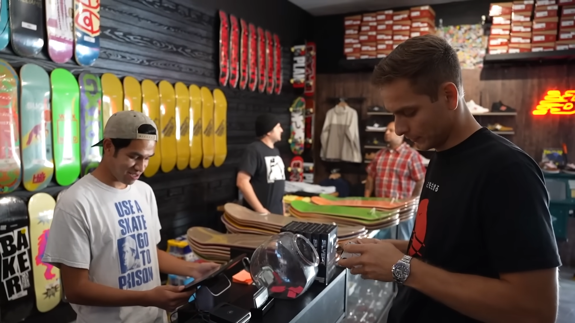 Giving away 500 skateboards