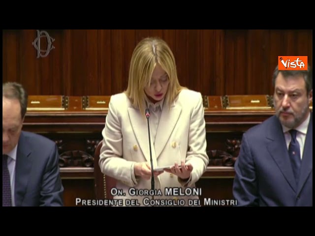 Meloni alla Camera: Non abbandoniamo Kiev, Russia si è impantanata – Il ...