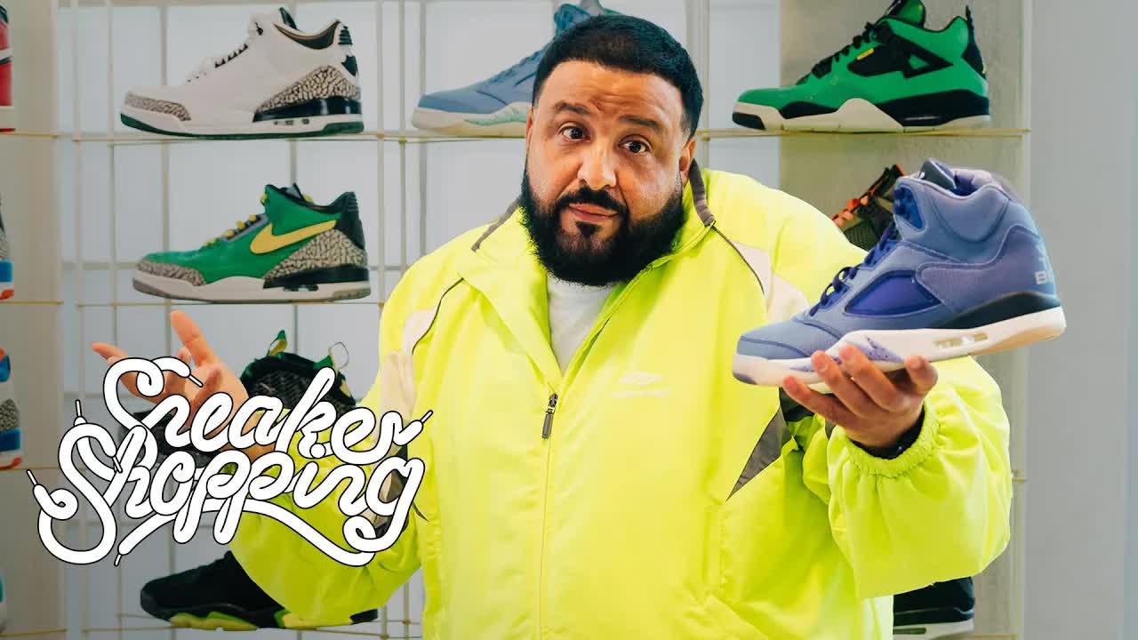 DJ Khaled goes sneaker shopping with Complex