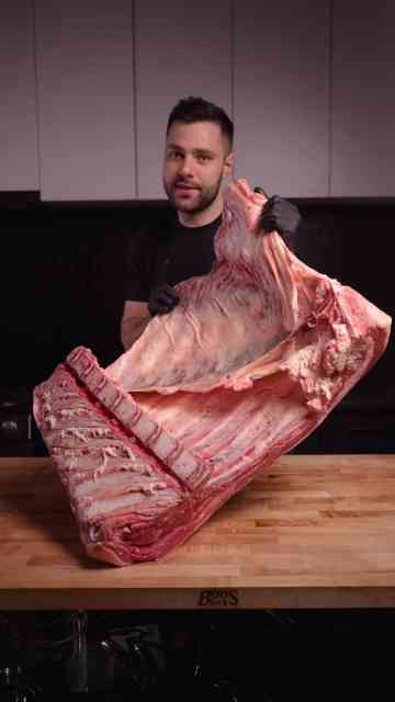 The half cow beef-chetta