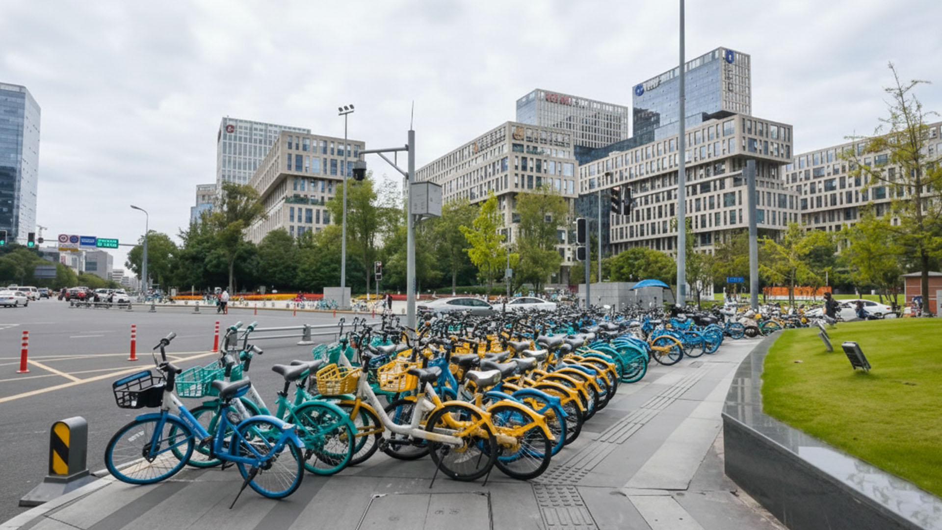 Bikes are taking over Chengdu’s streets