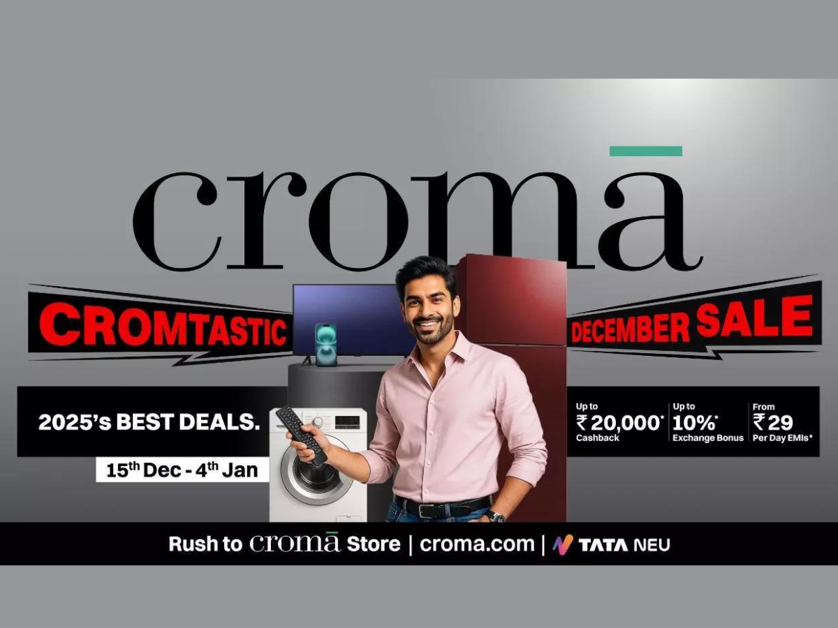 Croma December 2025 sale is live: iPhone 16 at Rs 40,990, Galaxy Z Fold ...