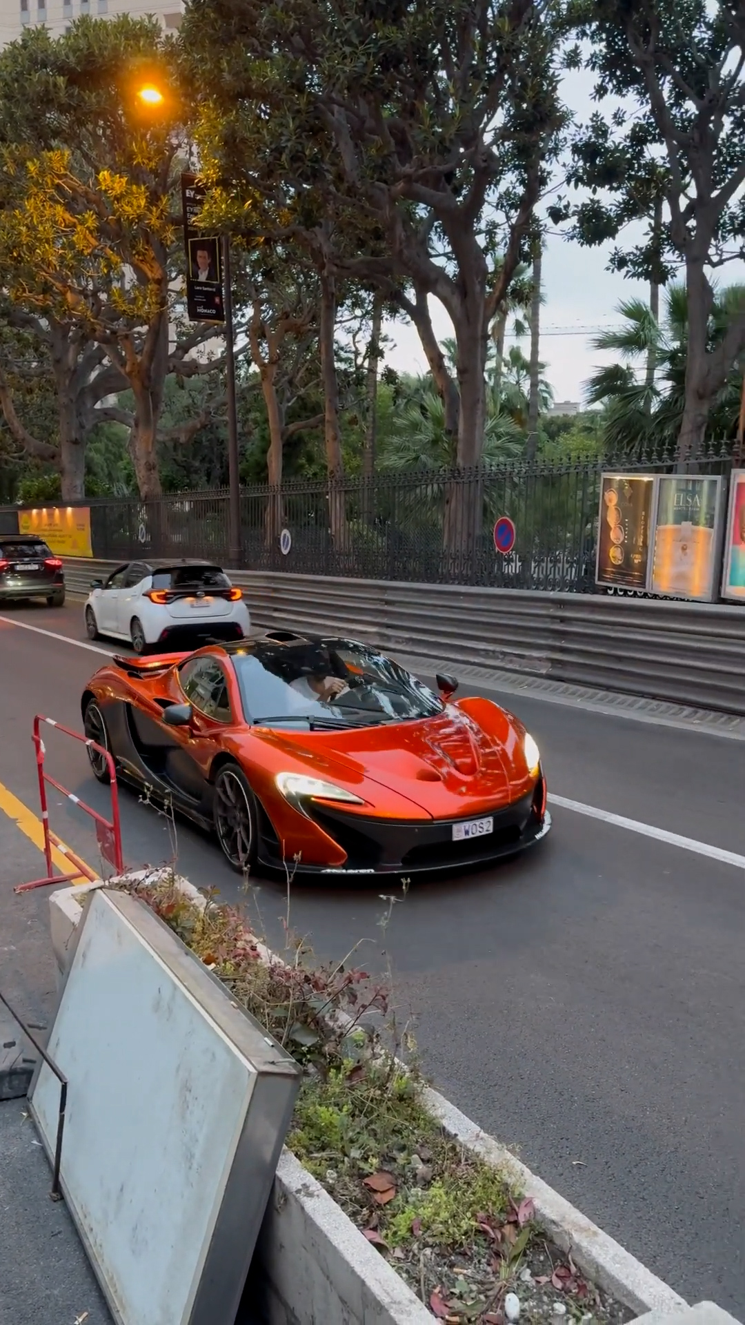McLaren P1 turns heads in Monaco