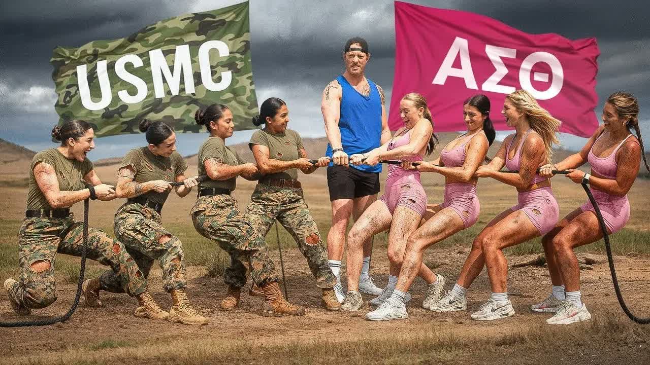 Sorority strength vs marine endurance: The ultimate test