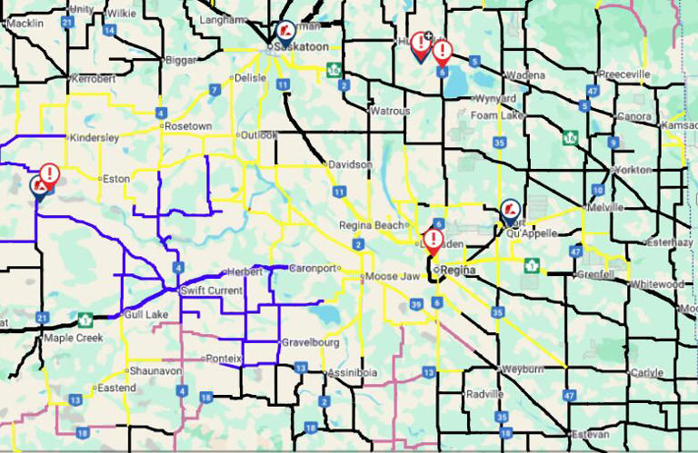 Highway Hotline expert advises extreme caution as Sask. gets hit by ...