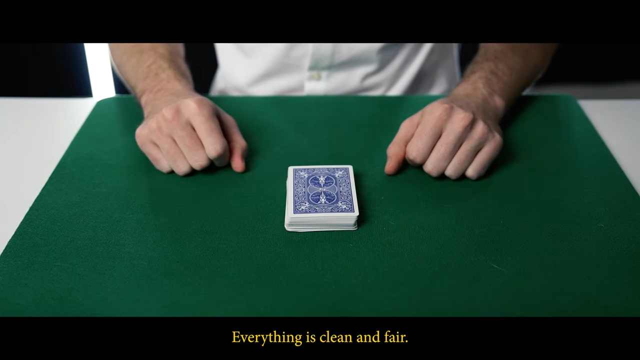 What makes this the best card trick with no setup