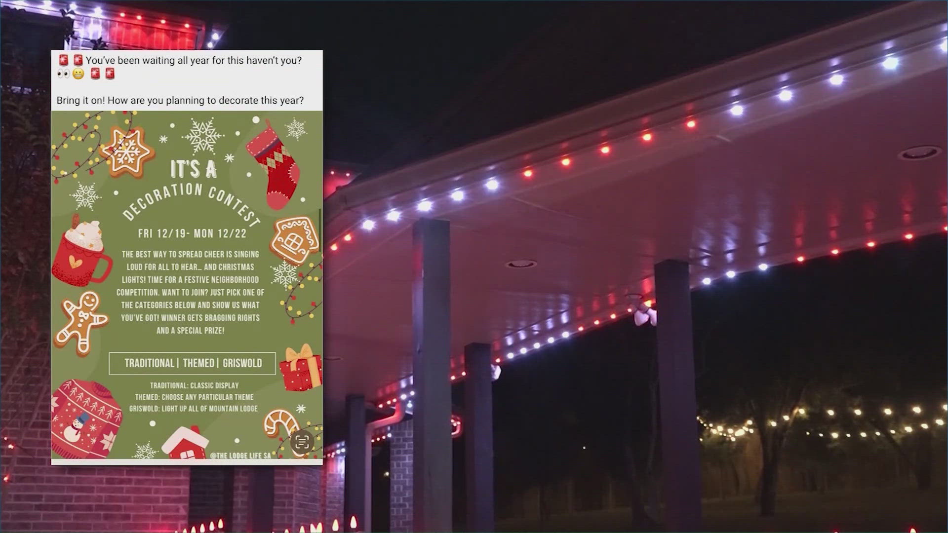 San Antonio family pushing back against HOA over holiday lights