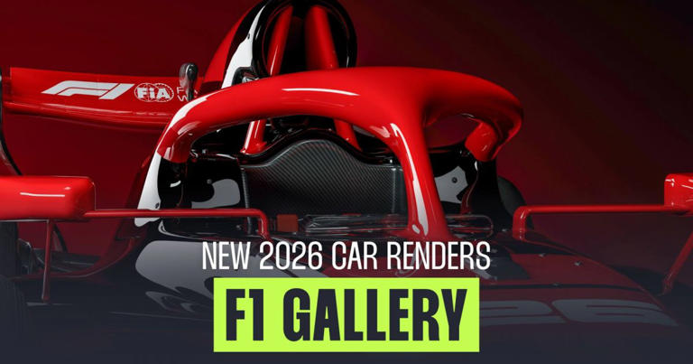 Gallery: FOM and FIA unveil all-new renders of F1 2026 machinery