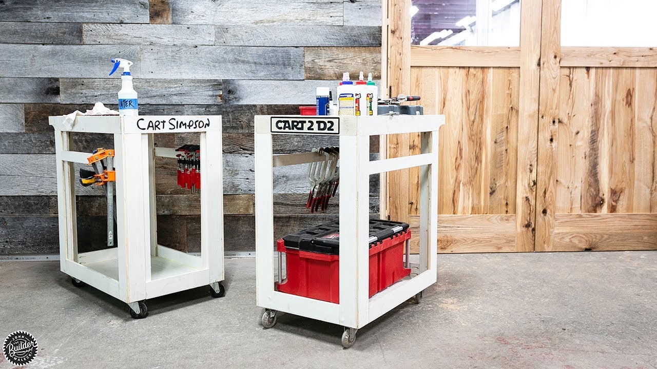 DIY mobile shop carts