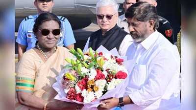 President Droupadi Murmu arrives in Hyderabad for winter sojourn