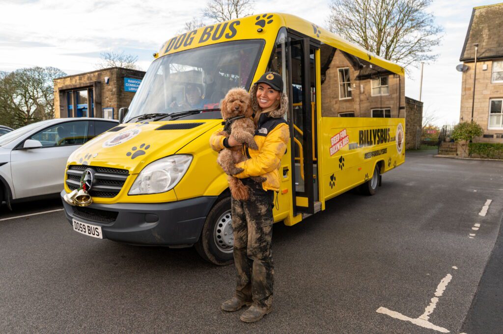 Britain’s first dog bus takes pups on fun-filled field trips