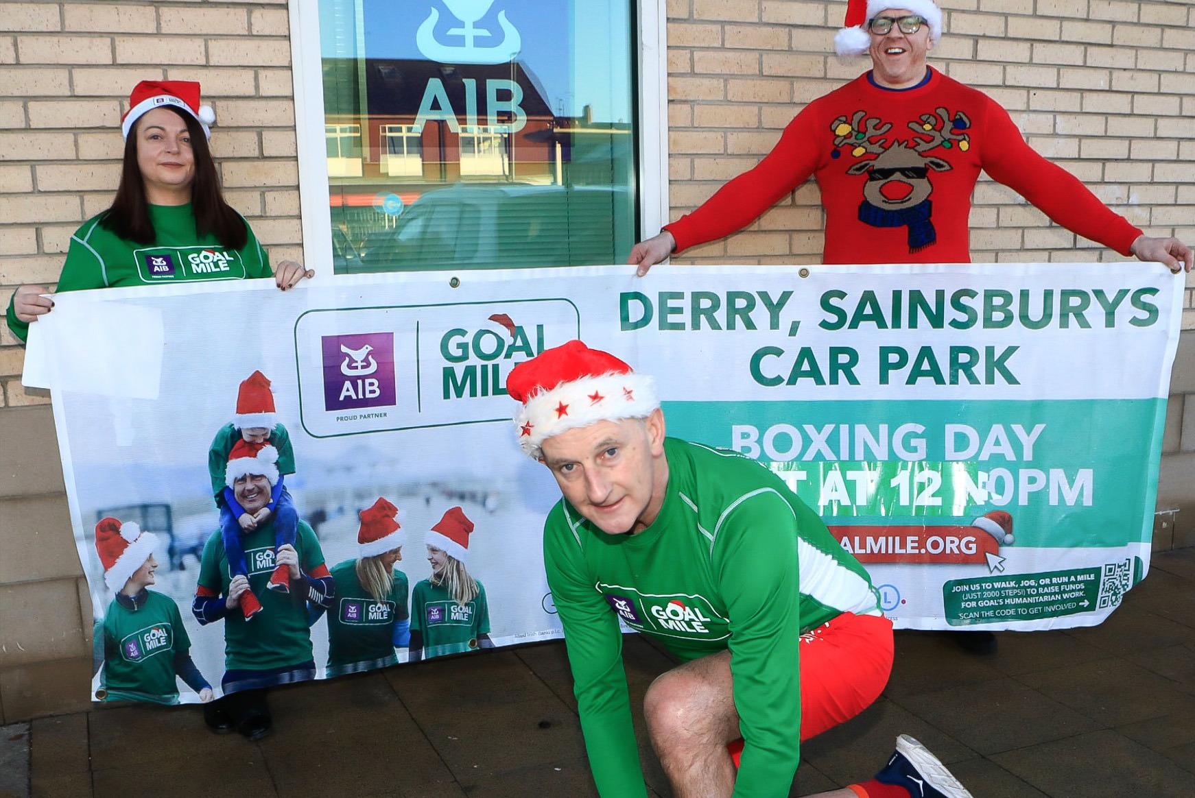 People urged to lace up for the Derry GOAL Mile Boxing Day walk