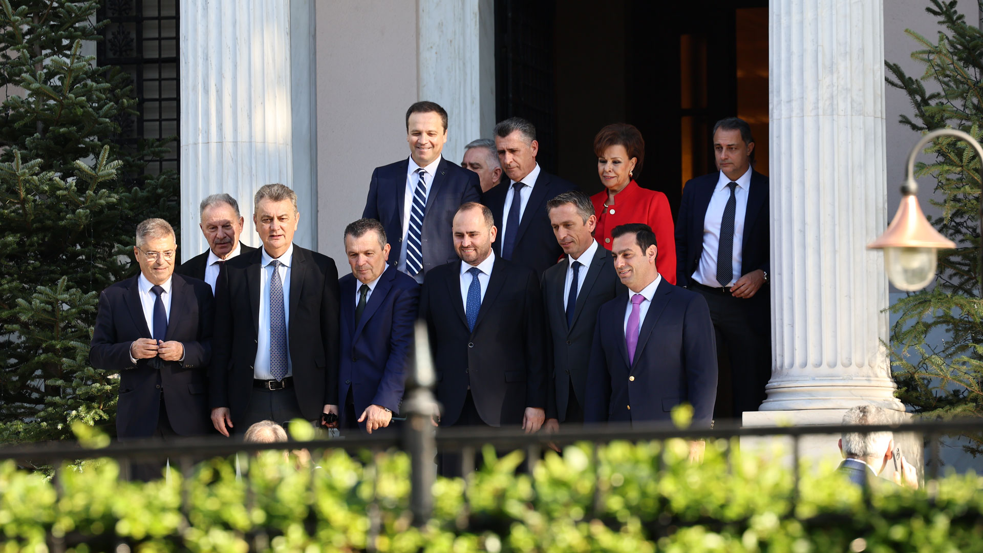 Συνάντηση Μητσοτάκη με βουλευτές της Ν.Δ. στο Μαξίμου (εικόνες)