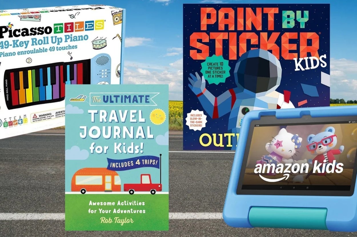 Everything you need to keep kids entertained during long car rides