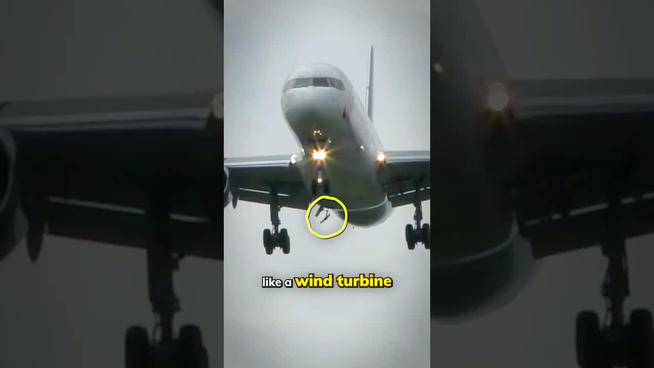 How airplane RATs prevent crashes - ram air turbine explained
