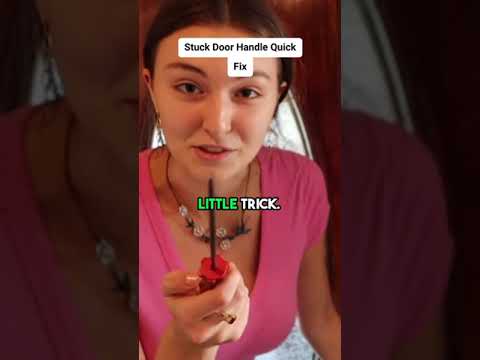 Stuck door handle quick repair tips