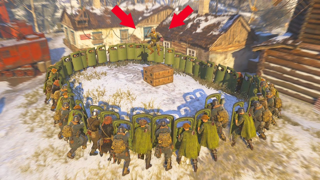 They wanted to go back to WWII to trap me with shields!