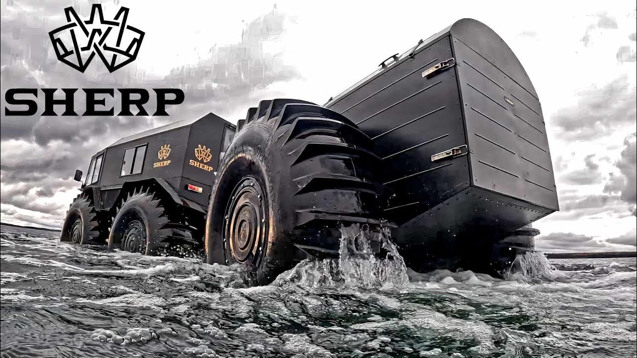 Sherp trailer vs the lake: Will it survive?