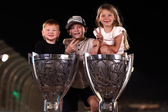 Kyle Larson celebrates daughter, 7, winning race he never managed to