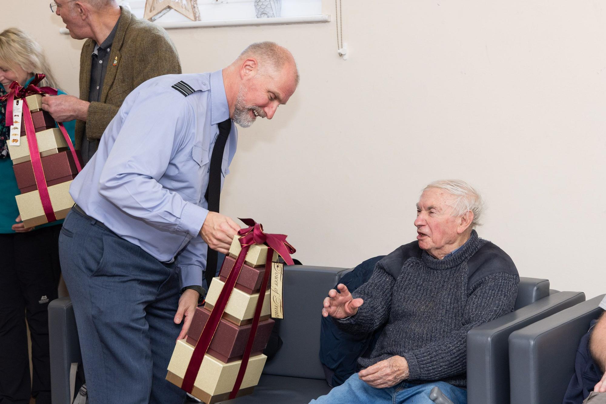 RAF Halton provides Christmas cheer for local veterans